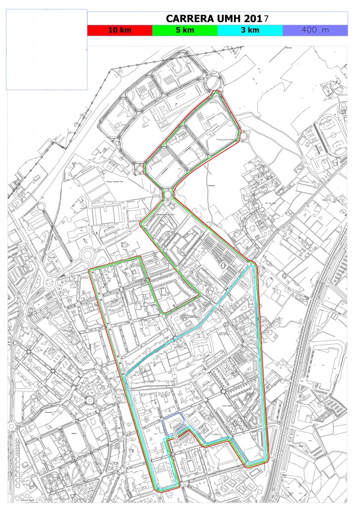 CARRERA SOLIDARIA UMH » Recorrido